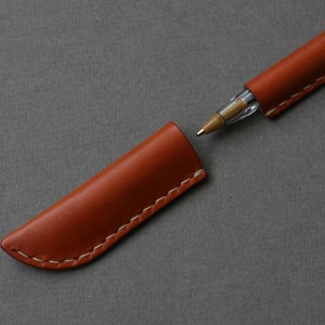 Leather BIC Pen Cover - Etsy