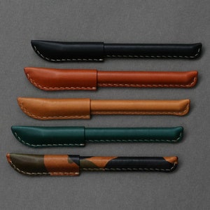 Leather BIC Pen Cover - Etsy