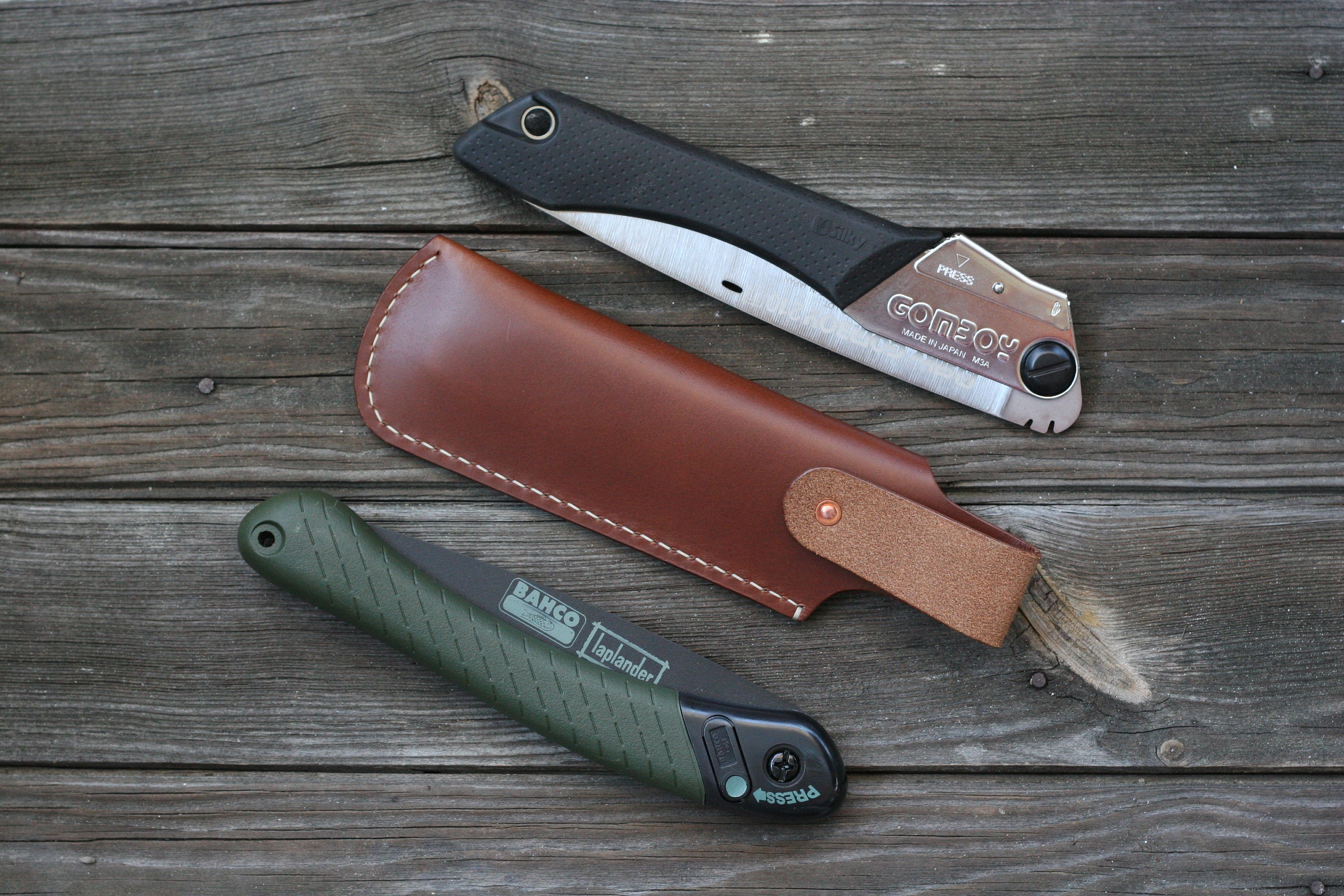 Silky Gomboy 210 240 Pocketboy 170 and Bahco Laplander Saw Leather Sheath Sheath Only Etsy Australia