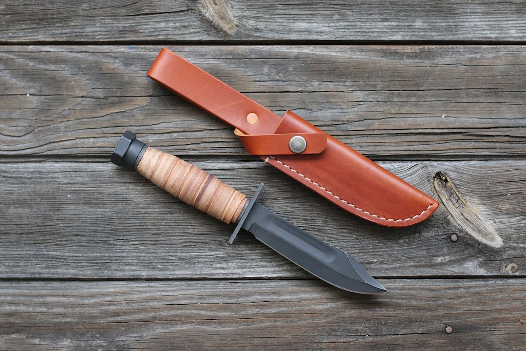 Ontario 499 Air Force Survival Knife - Leather Sheath Only - Etsy
