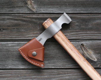 Leather Sheath for CRKT Nobo Tomahawk Handcrafted Cover Hawk W/optional ...