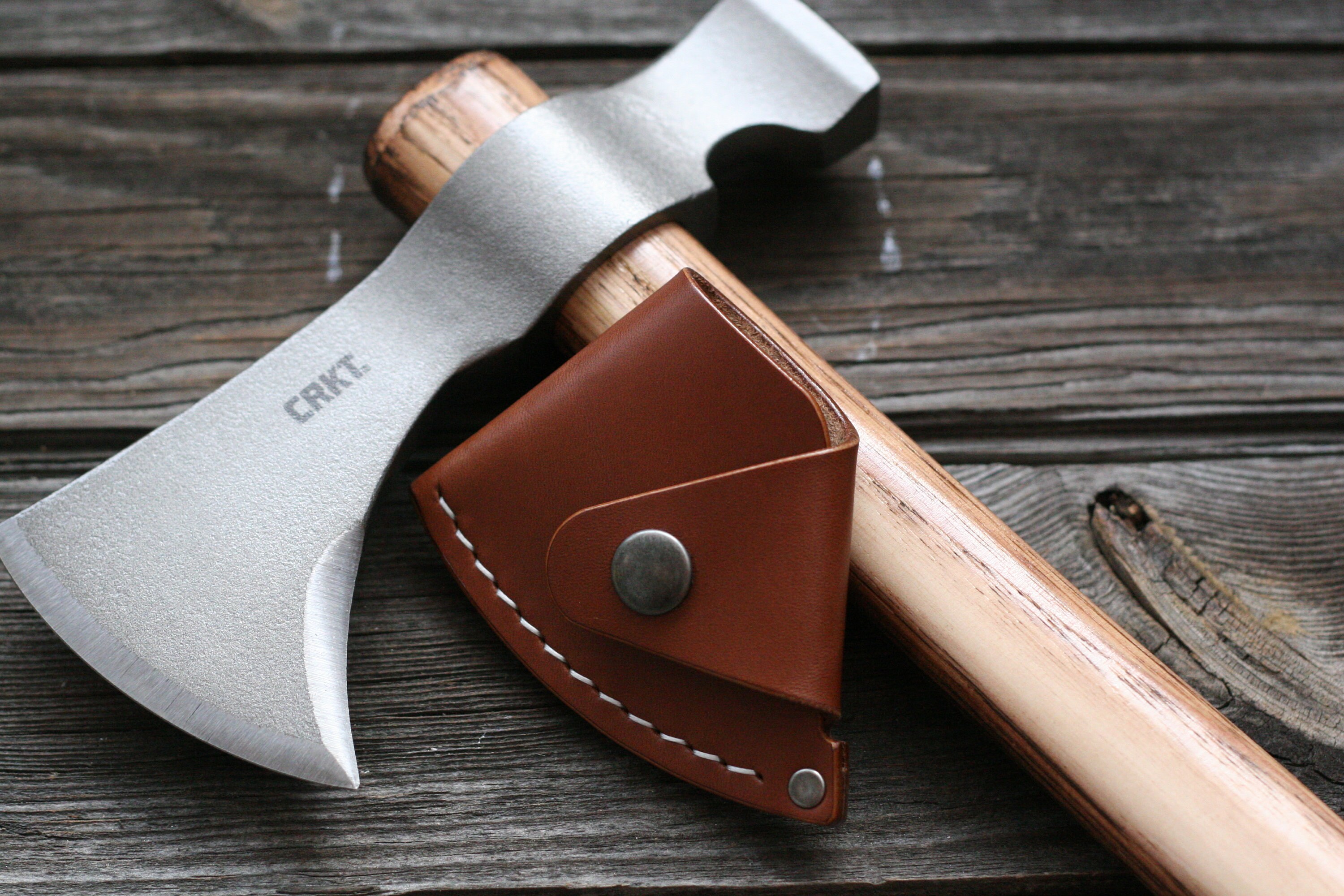 CRKT Woods Chogan T-hawk Leather Sheath Only - Etsy Australia