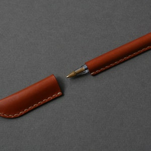 Leather BIC Pen Cover - Etsy