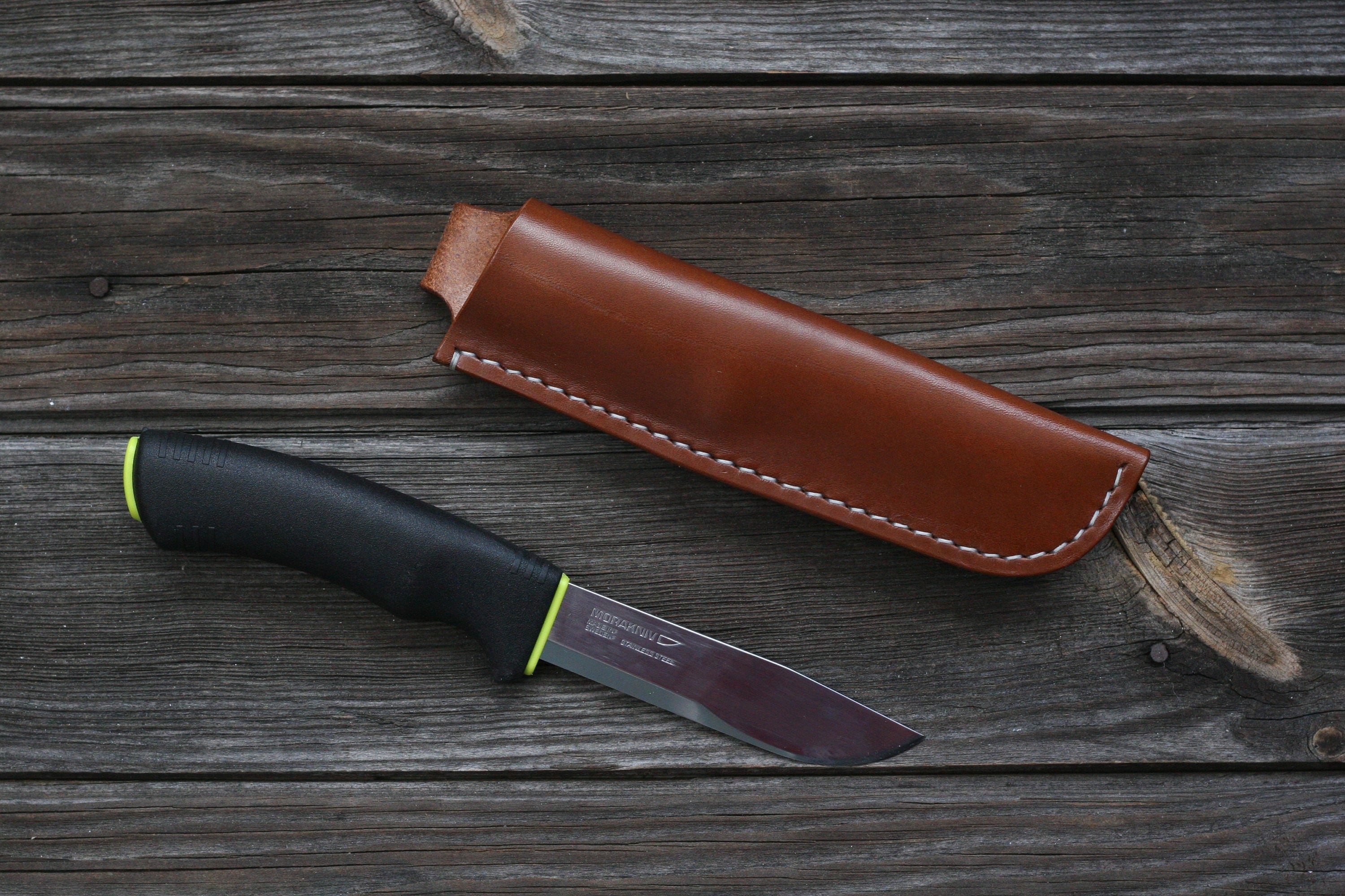 Morakniv MORA Bushcraft Leather Sheath | Etsy