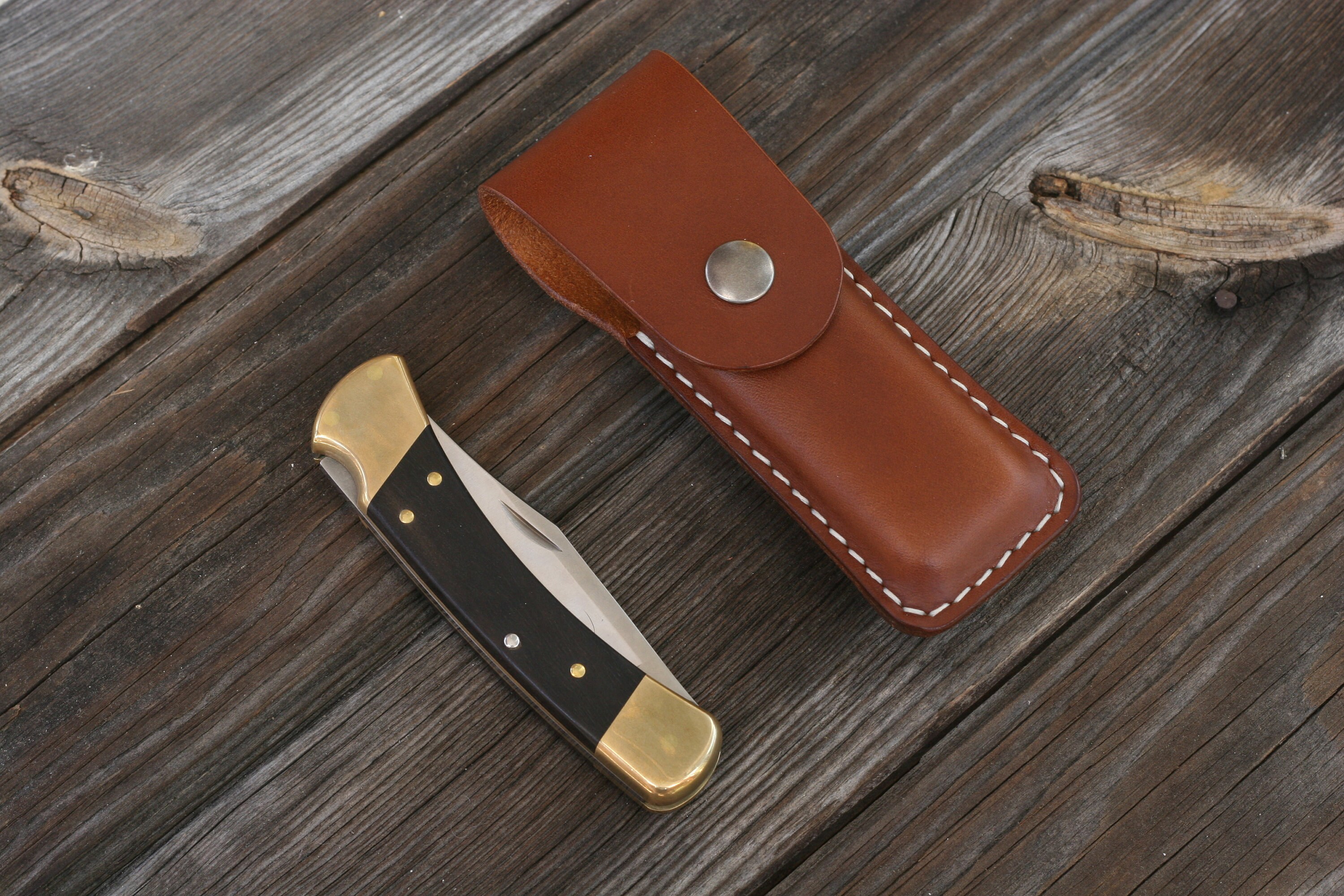 Buck 110 Leather Sheath - Sheath Only - Etsy