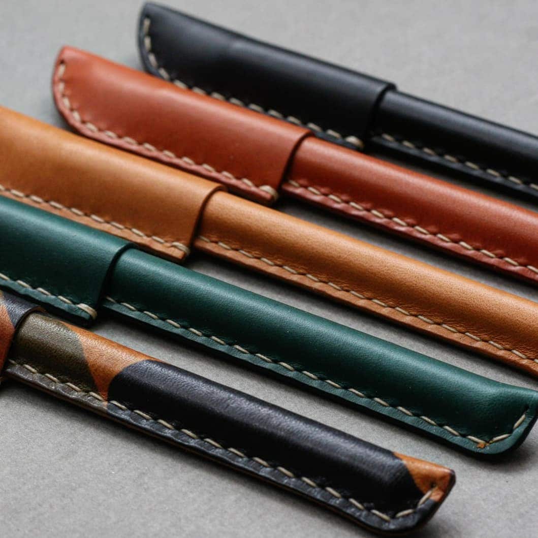Leather BIC Pen Cover | Etsy