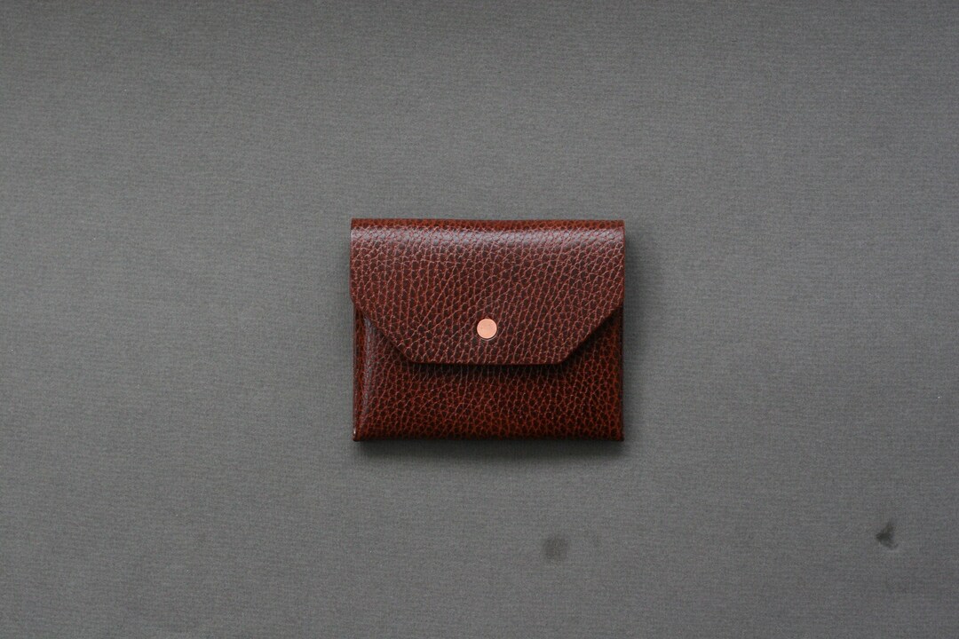 Slim Wallet DEUCE DIAMONDS - DOLLARO Leather - Etsy