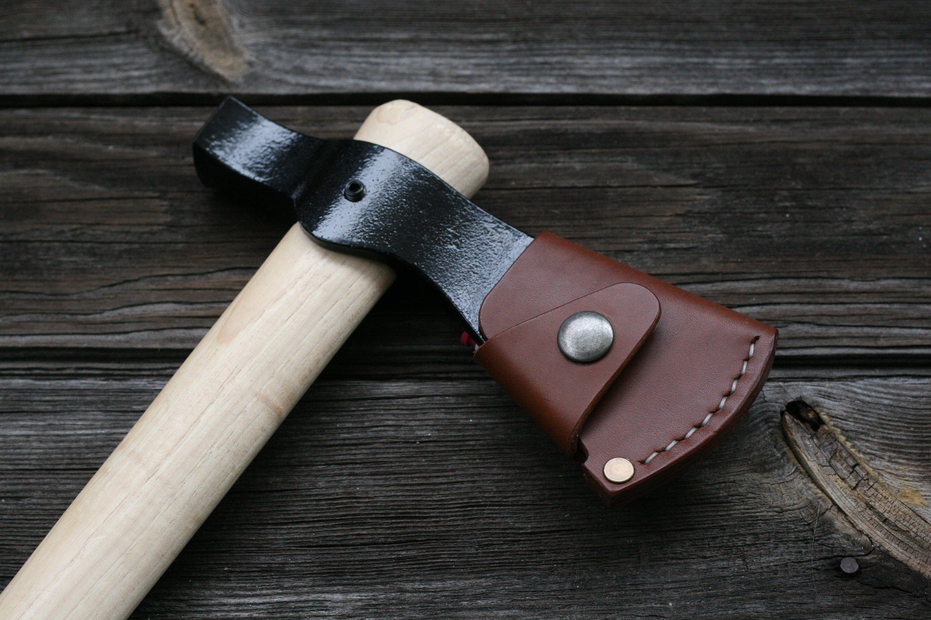 Cold Steel Trail Hawk Tomahawk Leather Sheath | Etsy UK