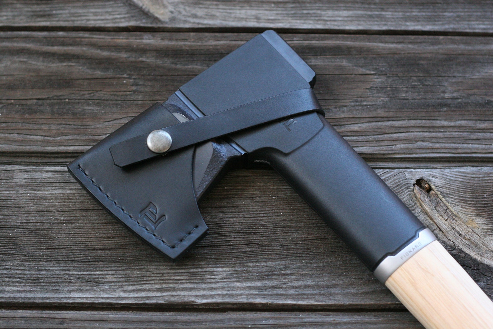 Fiskars Norden N12 Splitting Axe Leather Sheath BLACK | Etsy