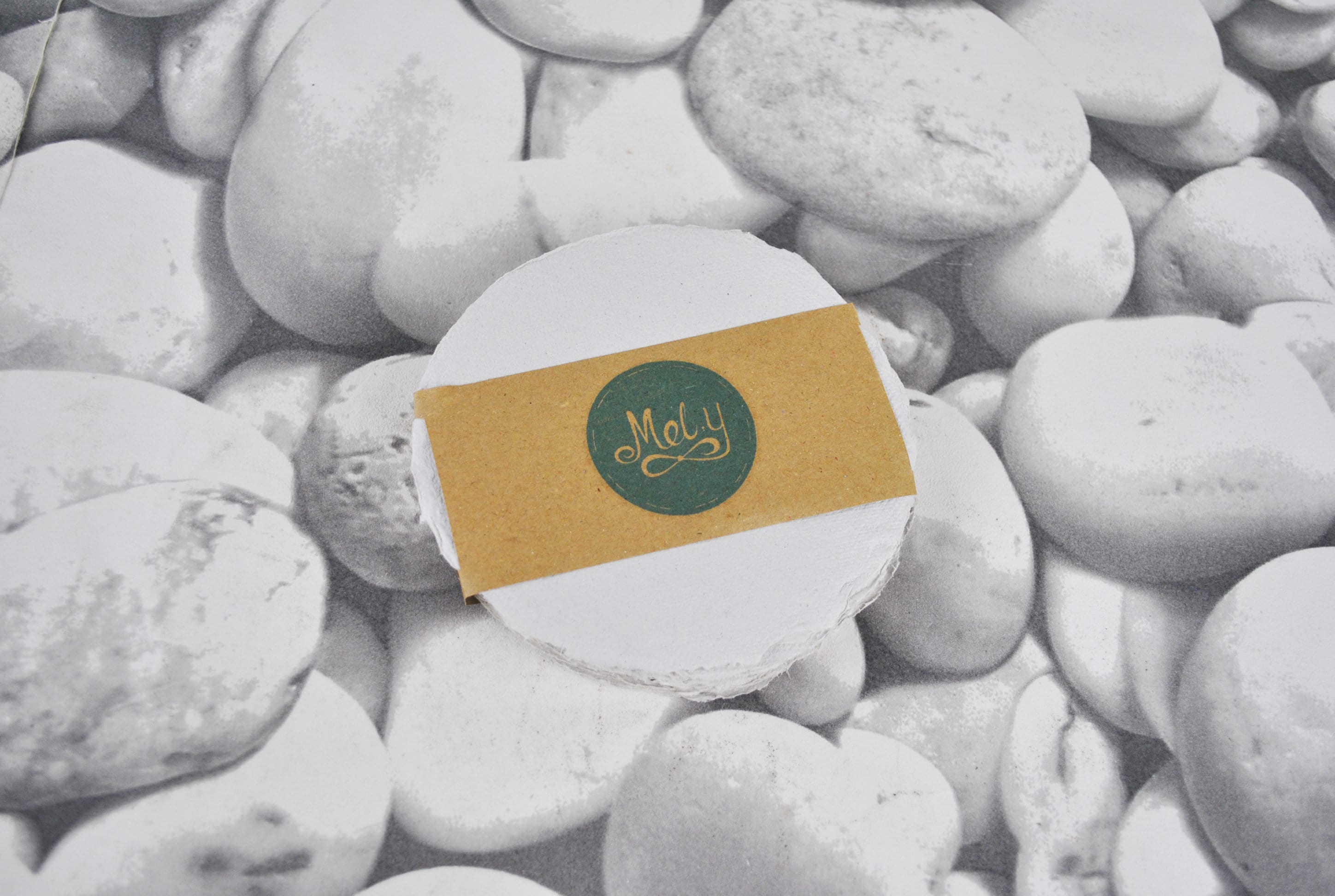 10-20 Sheets of Circle Handmade Paper Roughly 11.5cm Diameter Eco ...