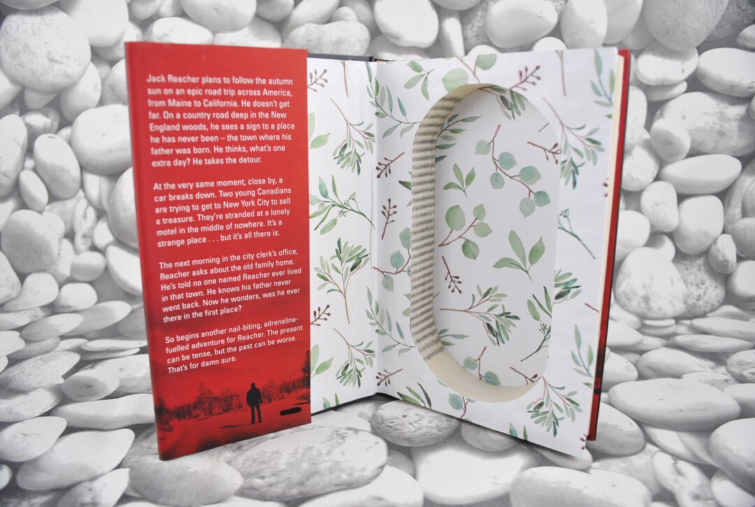 Past Tense Book Safe Hollow Book (made From Second Hand Book) With ...