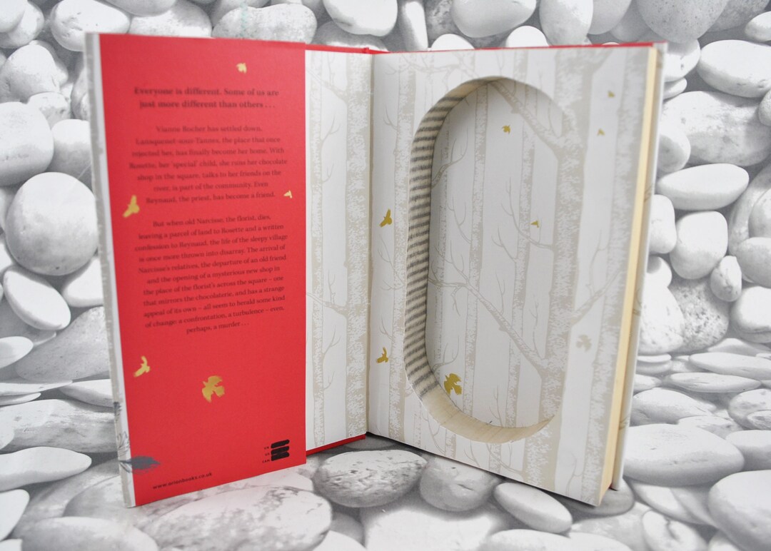 The Strawberry Thief Book Safe Hollow Book made From Second Hand Book ...