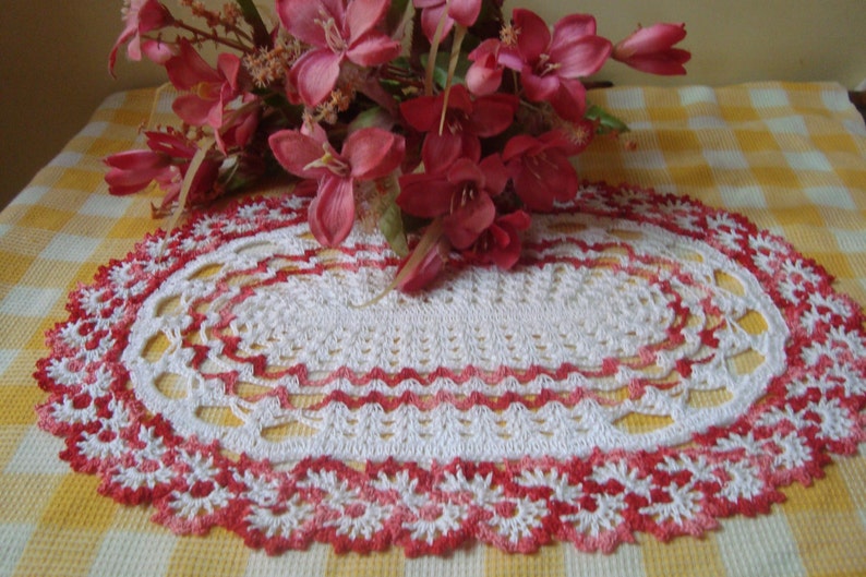 CROCHET DOILY Pattern Thread Crochet Doily pattern | Etsy