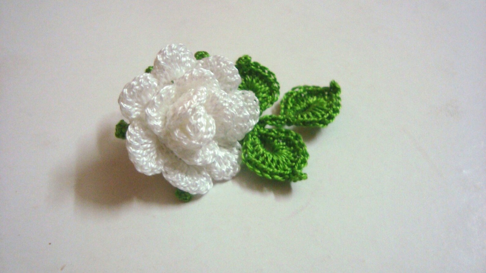 CROCHET Mini Roses With Leaves Flowers Applique Pattern - Etsy