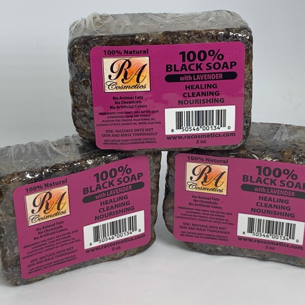 Black Soap - Etsy
