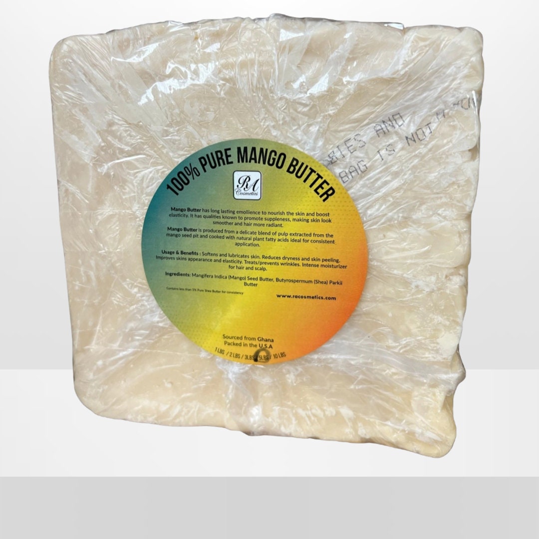 RA Cosmetics Pure Mango Butter BULK, Unscented - Etsy