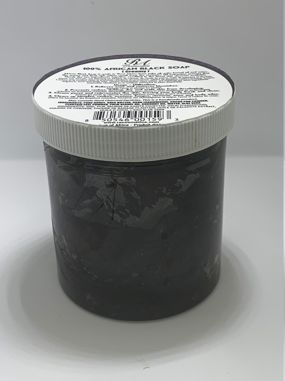 RA Cosmetics 100% African Black Soap Creamy Gel, 8oz - Etsy Singapore
