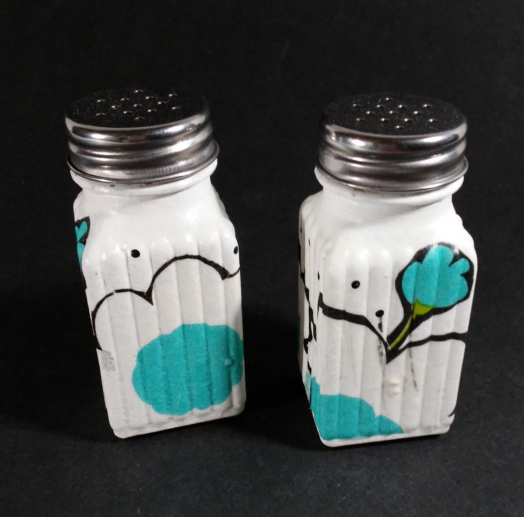 Salt and Pepper Shakers/repurposed Salt and Pepper Shakers - Etsy