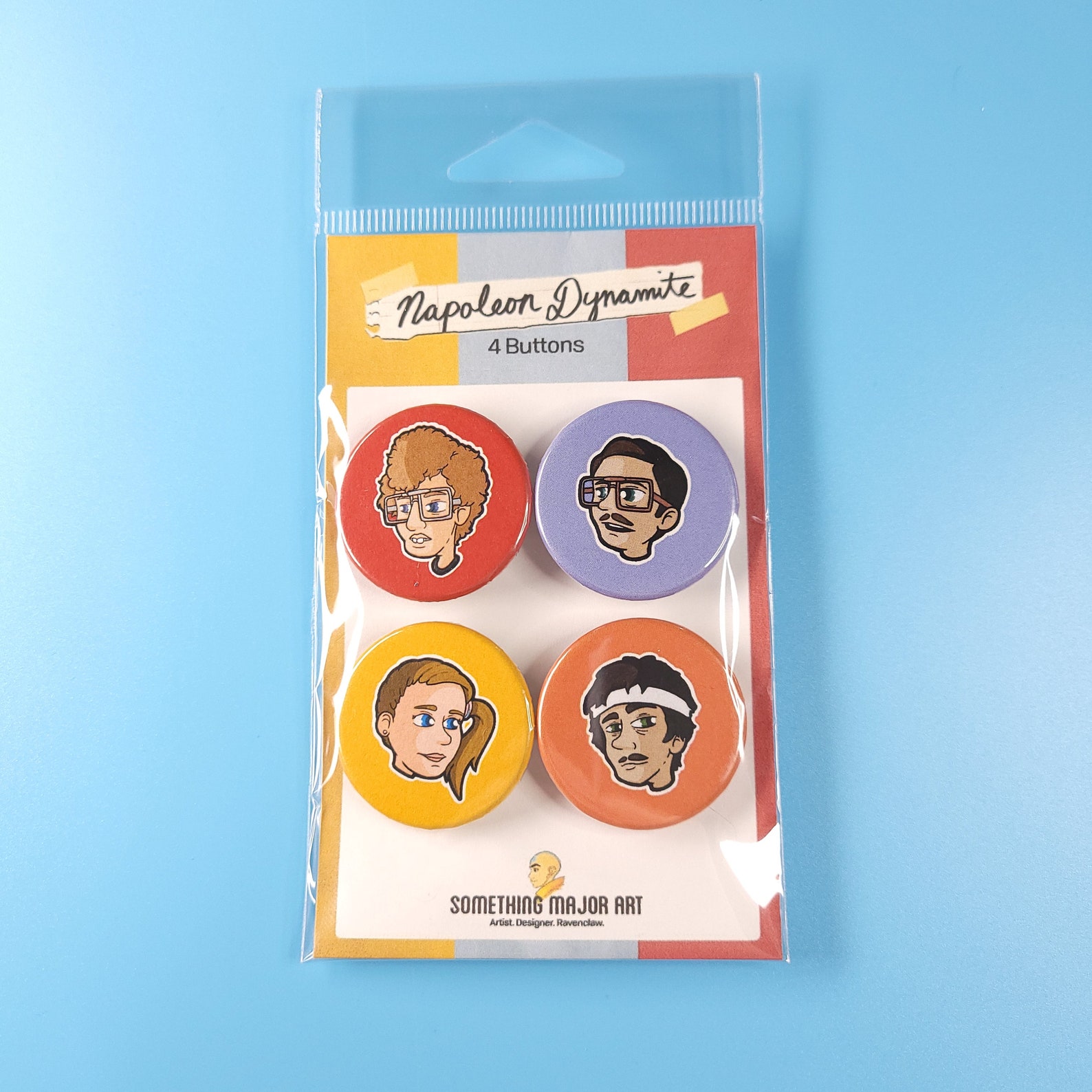 Napoleon Dynamite Button Pack Chibi Cute Cute Cartoon Gift - Etsy