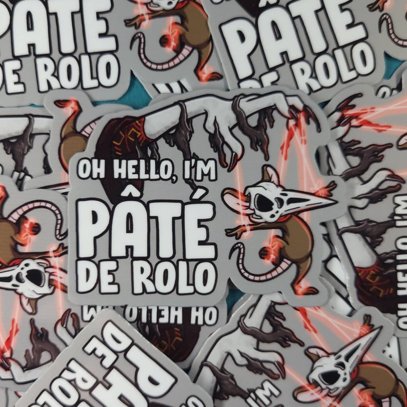 Pate De Rolo Vinyl Sticker Critical Role Laudna Chibi Decal - Etsy UK