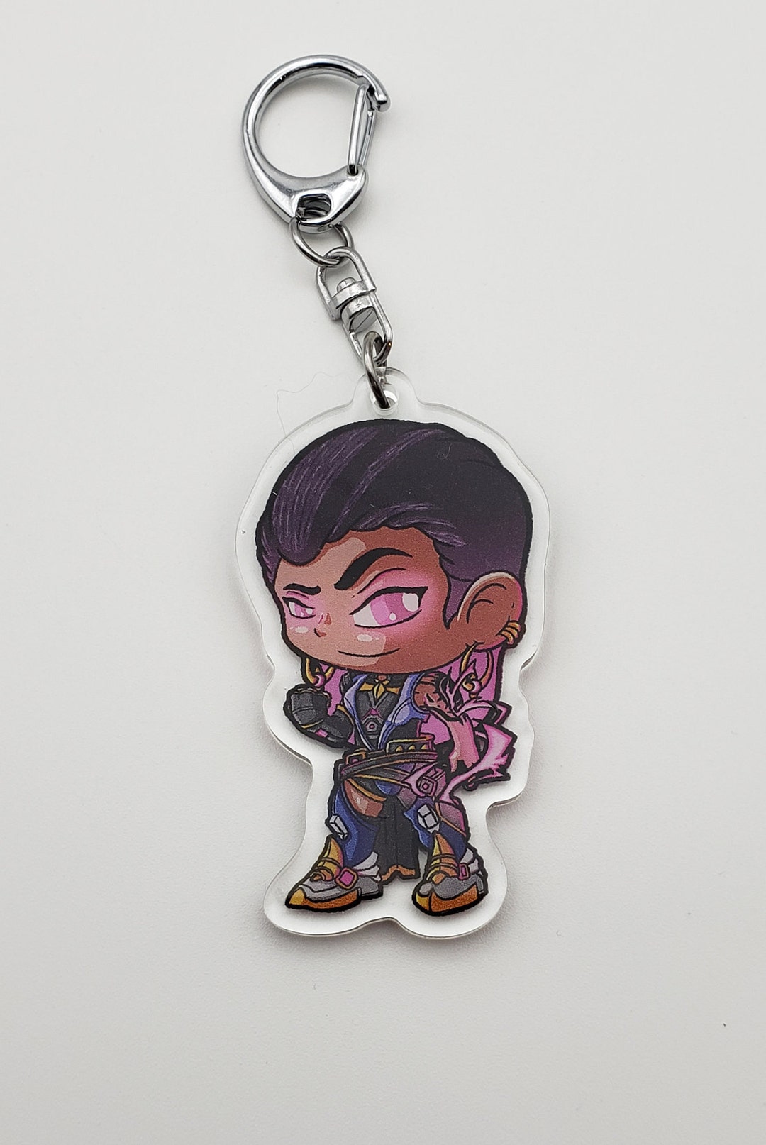 Reyna Valorant Acrylic Charm Keychains Valorant Riot Games - Etsy