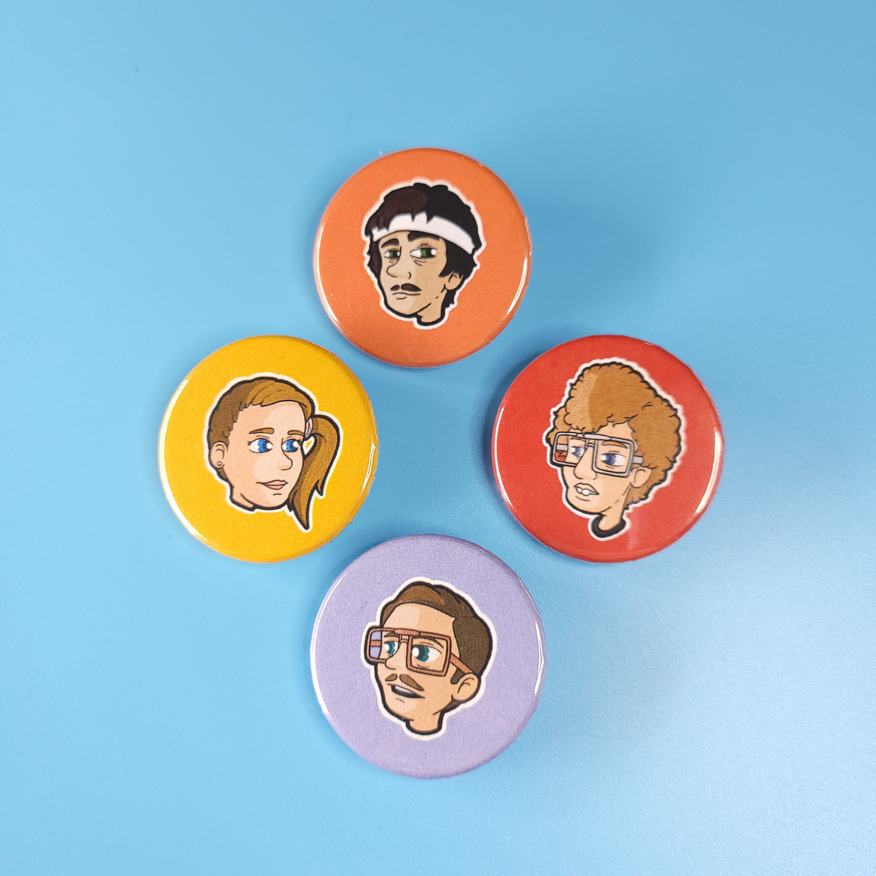 Napoleon Dynamite Button Pack Chibi Cute Cute Cartoon Gift - Etsy