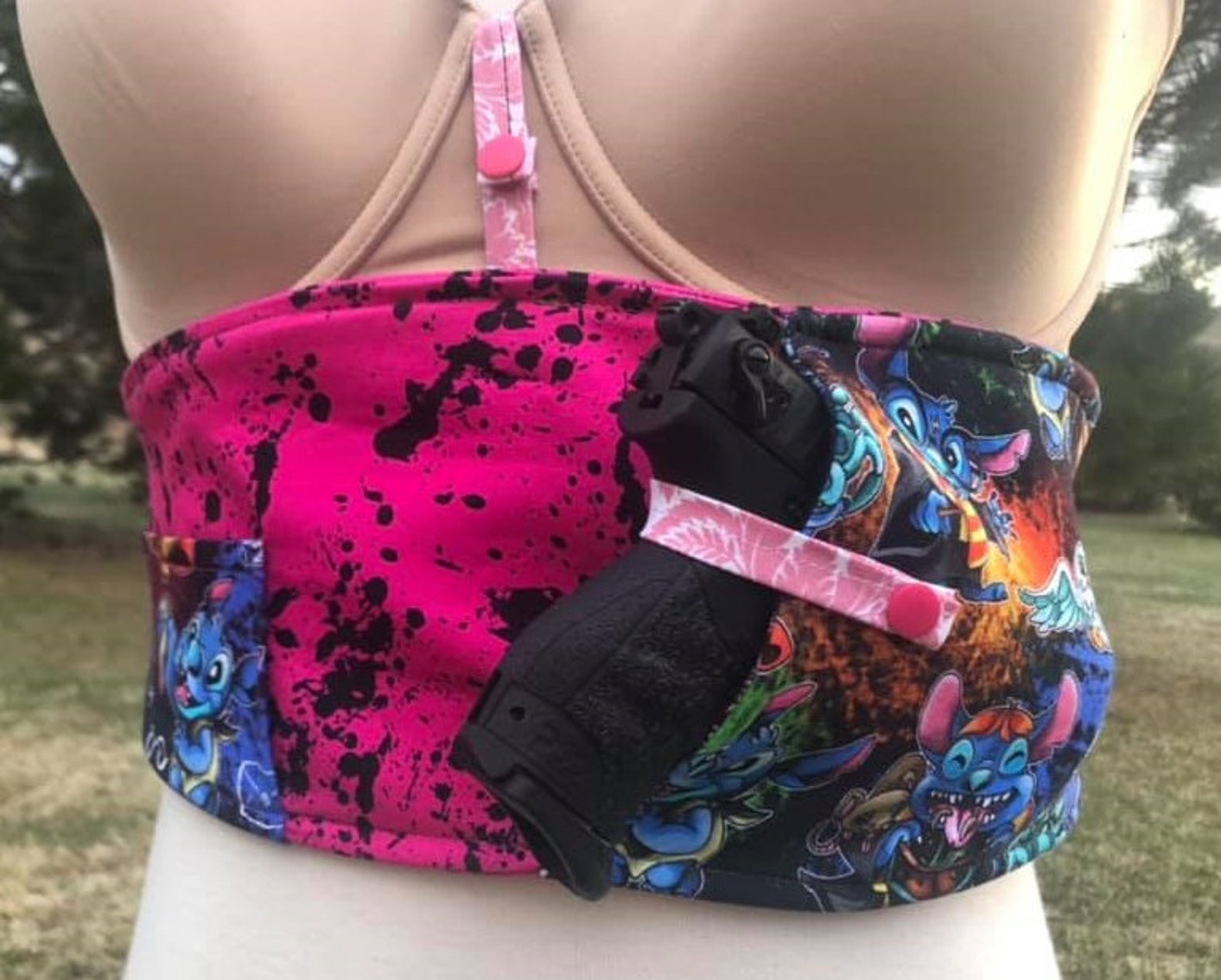 Concealed Carry Sewing Pattern Holster , Chest Band Holster PDF, Under ...