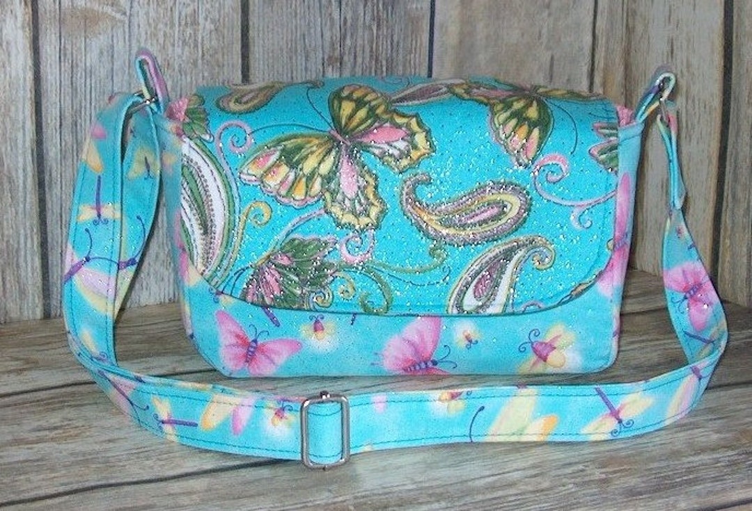 Sewing Pattern Girls Purse , Ehrin PDF Purse Pattern, Crossbody Bag for ...