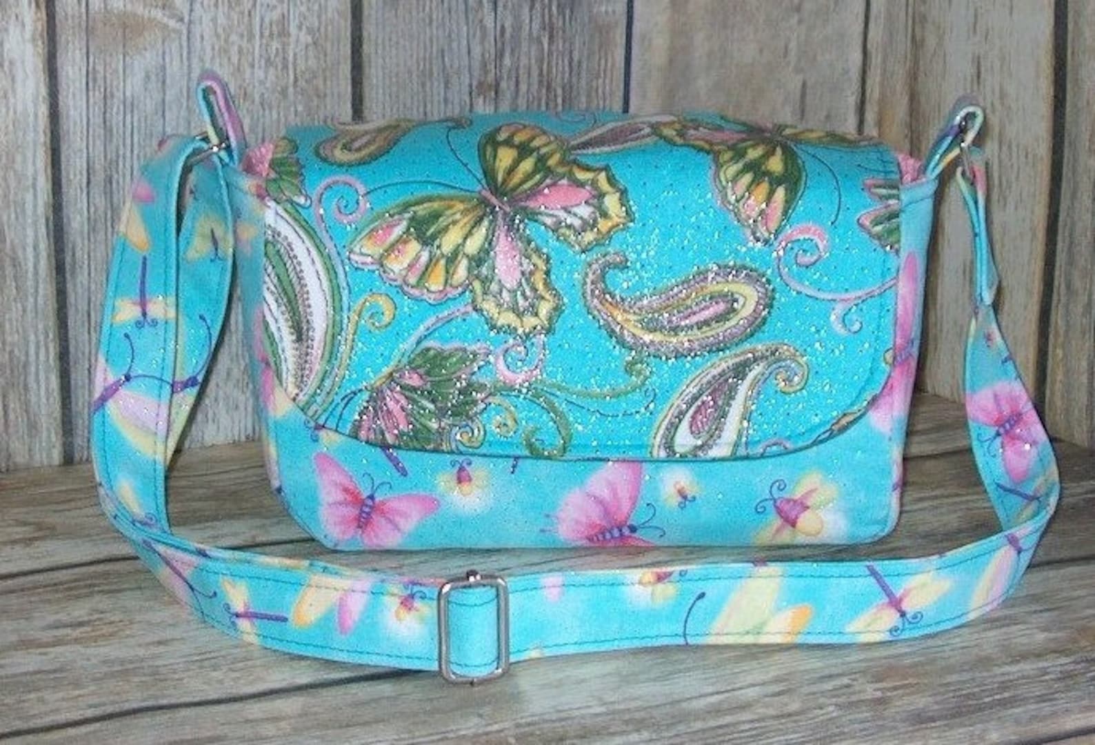 Sewing Pattern Girls Purse , Ehrin PDF Purse Pattern, Crossbody Bag for ...