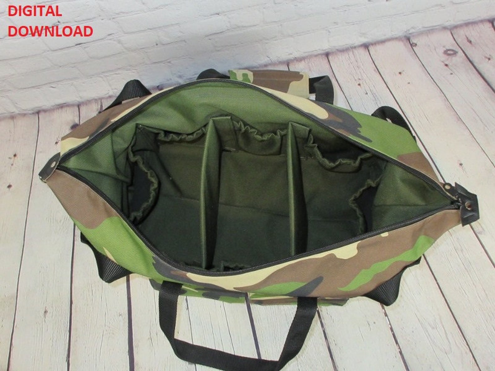 Concealed Carry Sewing Pattern, Range Bag Sewing Pattern, James Range ...