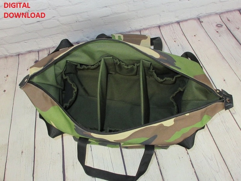 Concealed Carry Sewing Pattern, Range Bag Sewing Pattern, James Range ...