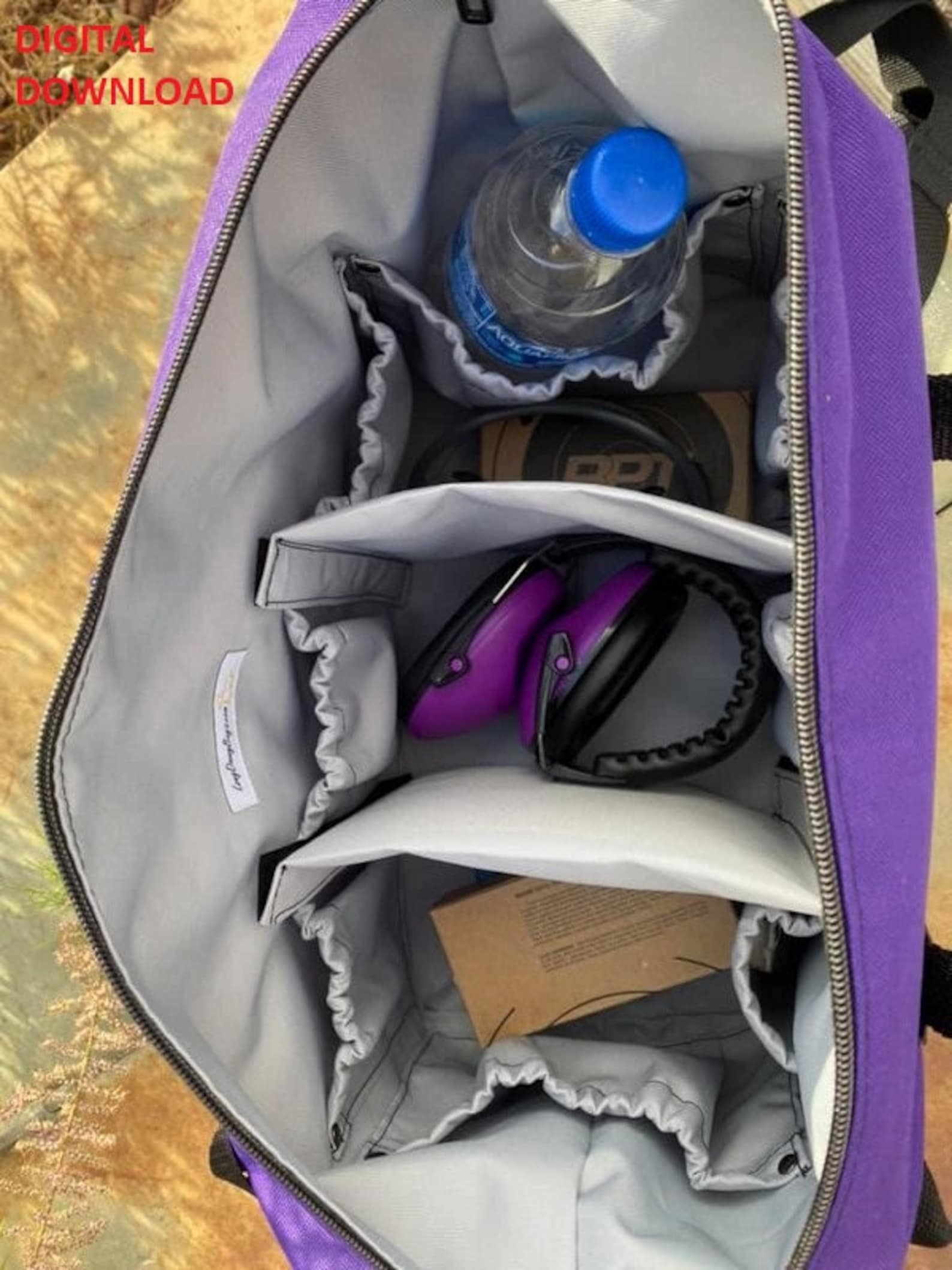 Concealed Carry Sewing Pattern, Range Bag Sewing Pattern, James Range ...