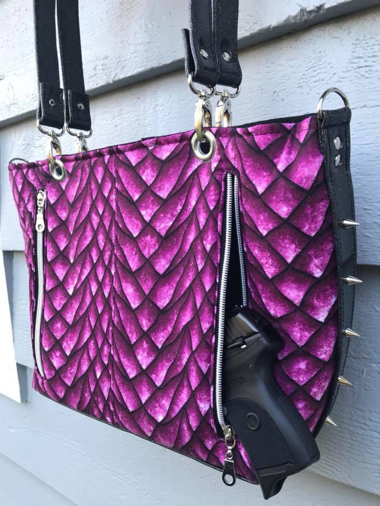 Sewing Pattern Concealed Carry Purse , CC Purse Pattern, Iris CC Bag ...
