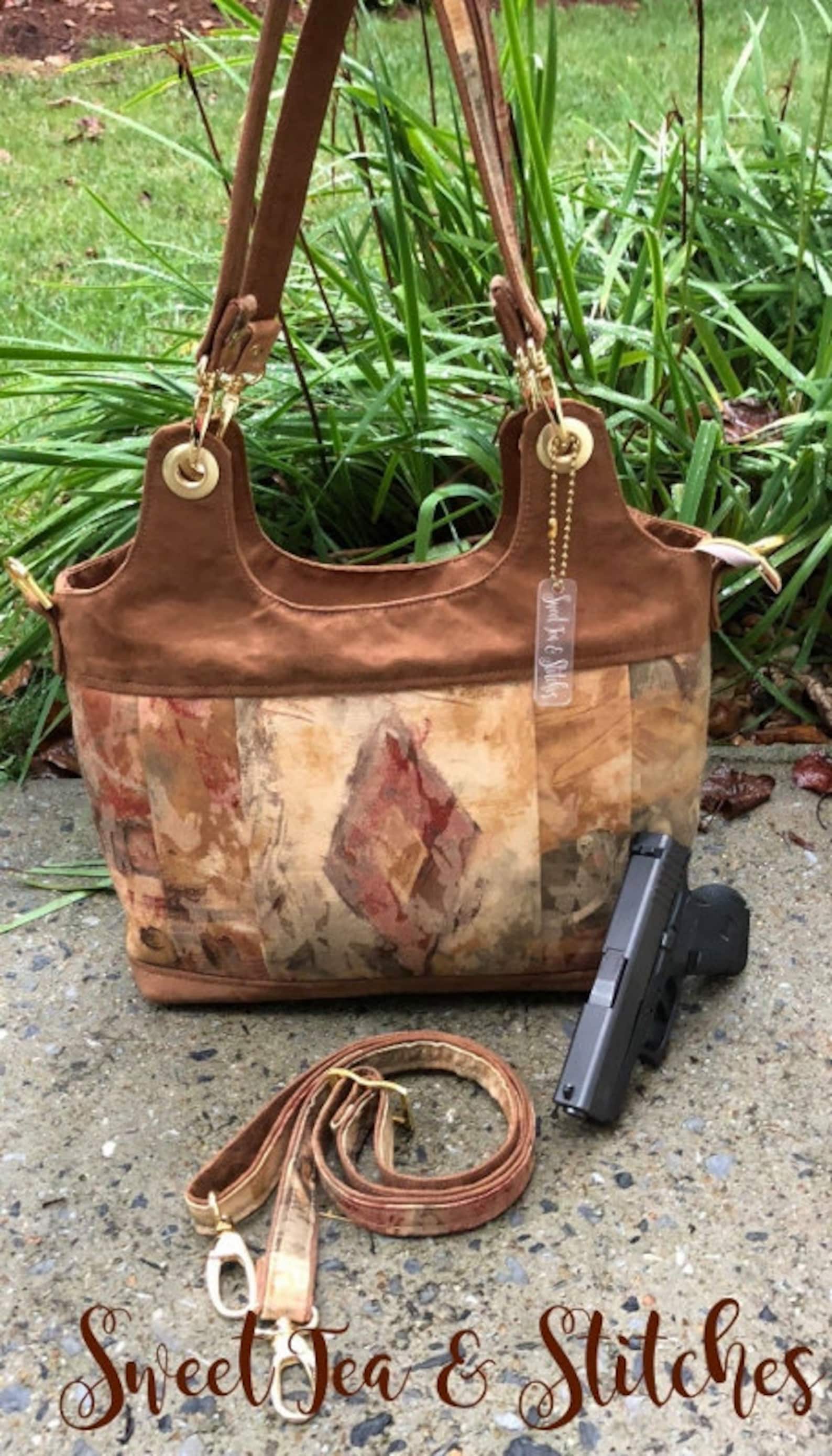 Sewing Pattern Concealed Carry Purse , Cheryl Concealed Carry Purse PDF ...