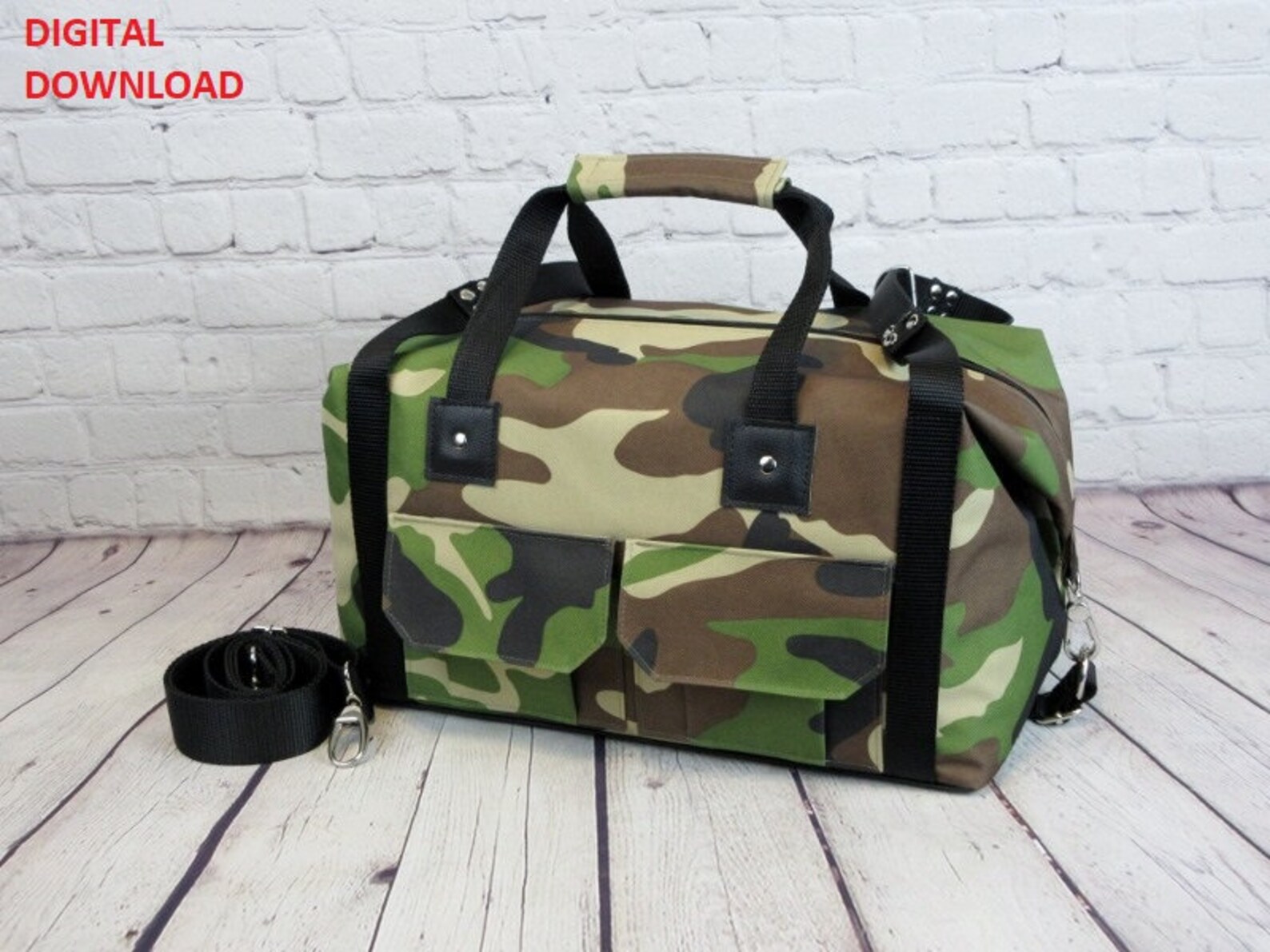 Concealed Carry Sewing Pattern, Range Bag Sewing Pattern, James Range ...