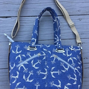 Sewing Pattern Concealed Carry Purse , CC Purse Pattern, Iris CC Bag ...