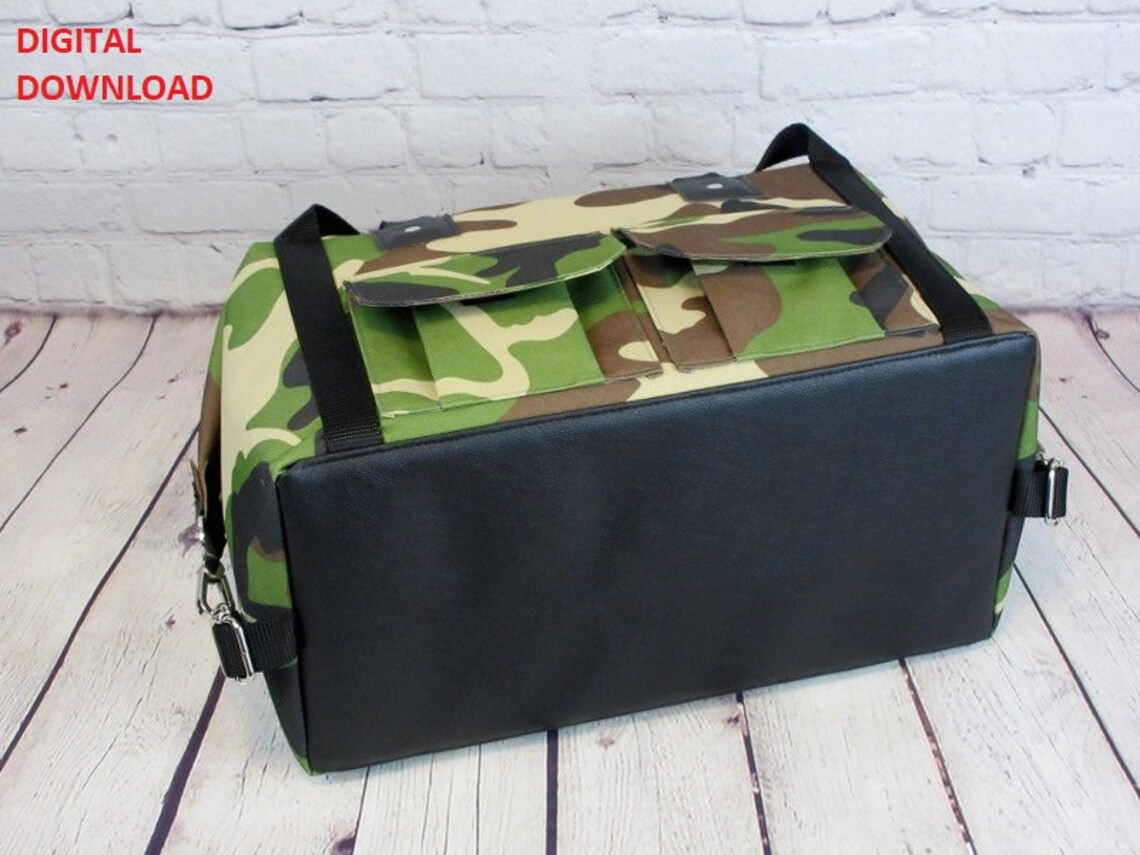 Concealed Carry Sewing Pattern, Range Bag Sewing Pattern, James Range ...