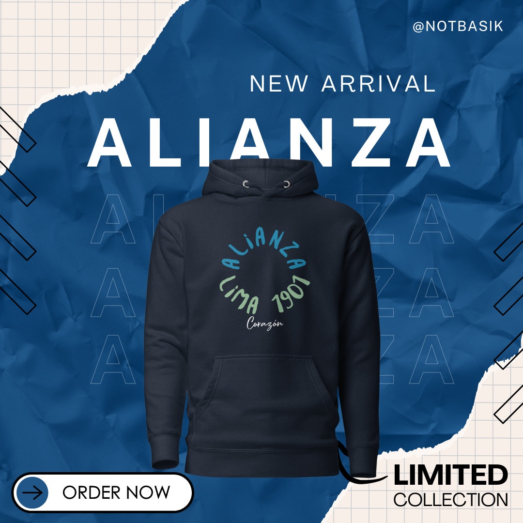 ALIANZA LIMA - Peru Sweatshirt. Hoodie . Polera. USA - Etsy