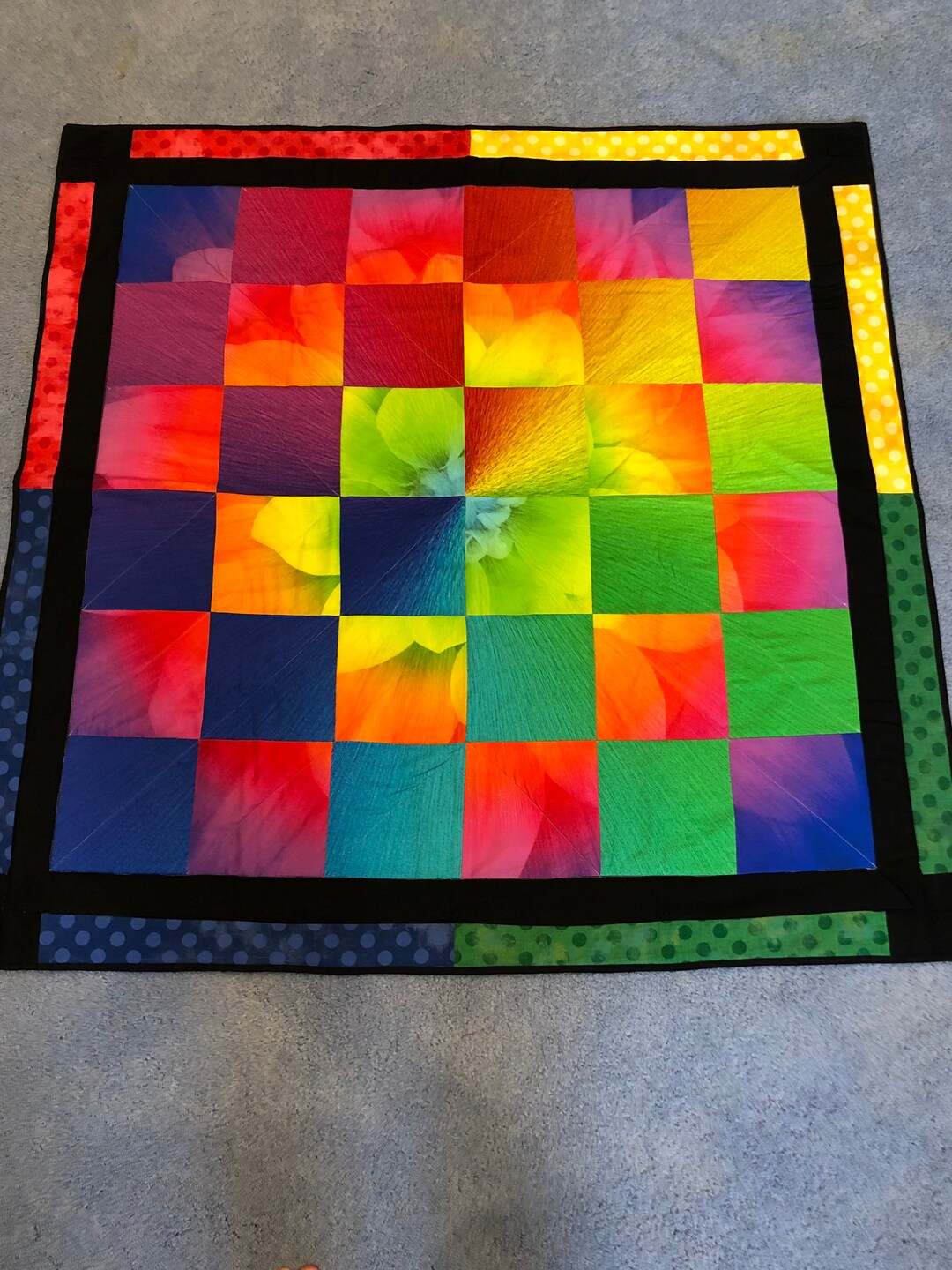 Multi Colored Squares #2 - Etsy