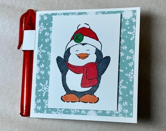 Penguin Note Pad - Etsy