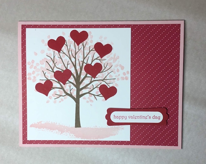 Valentine's Day Greeting Card - Heart Tree - Happy Valentine's Day ...
