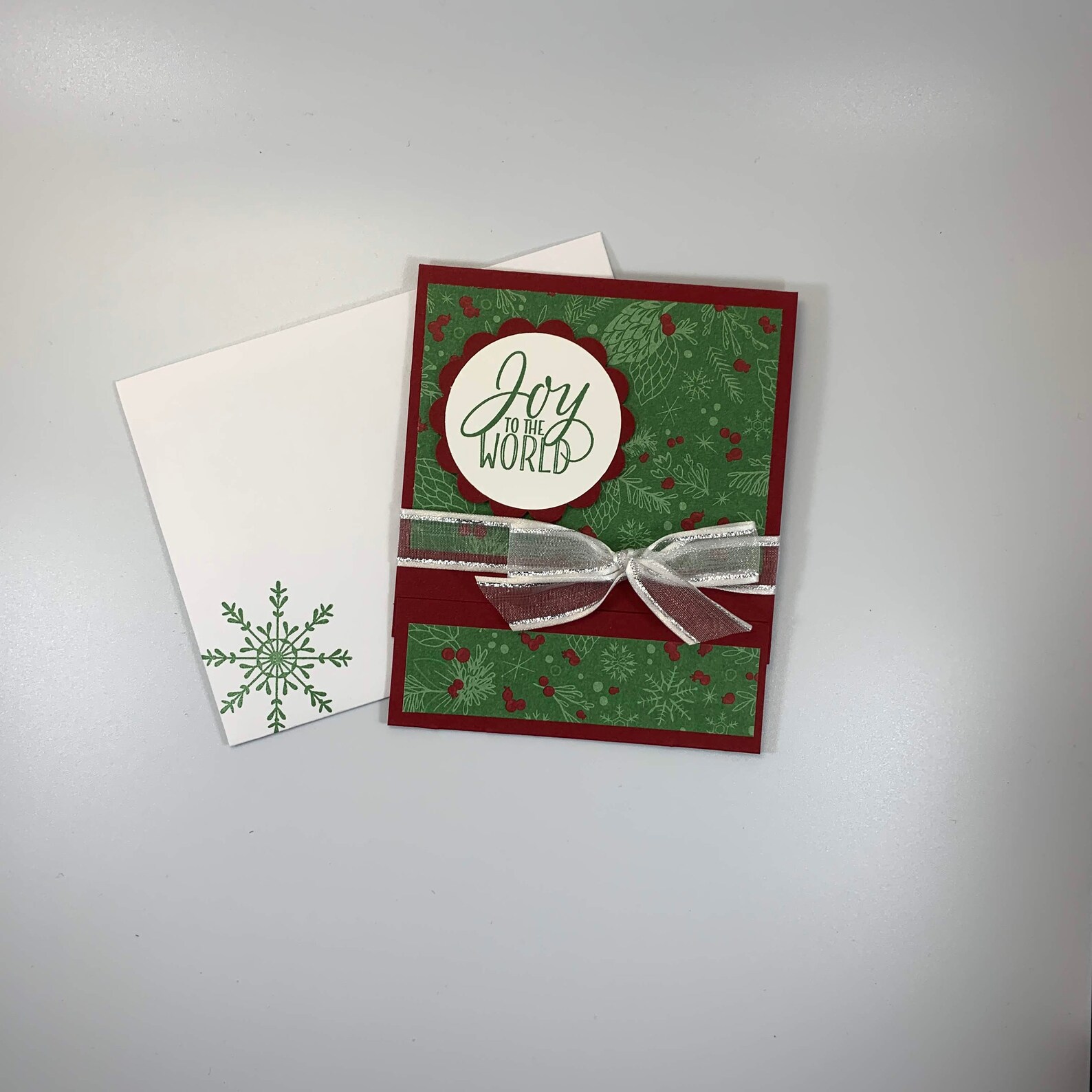 Christmas Gift Card Holder - "joy to the World" Christmas Card ...