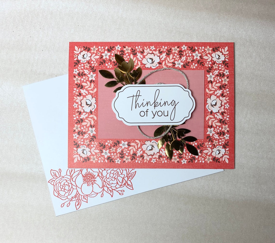 Thinking of You Card Keeping in Touch Greeting Card Blank - Etsy