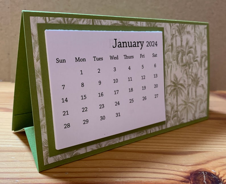 2026 Small Trifold Tabletop Desk Calendar, Teacher Gift, Coworker Gift ...