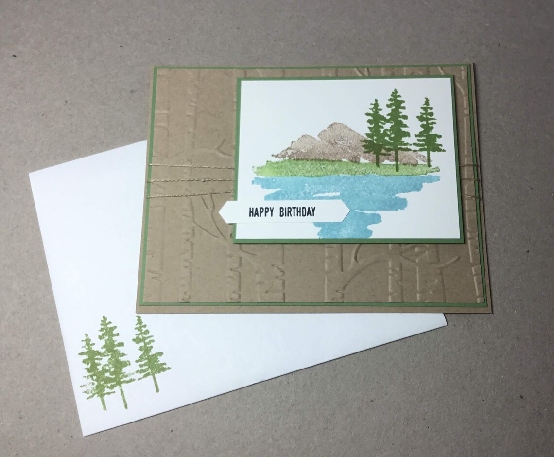 Happy Birthday Card - Gender Neutral Birthday Greeting Card - Hand Made ...