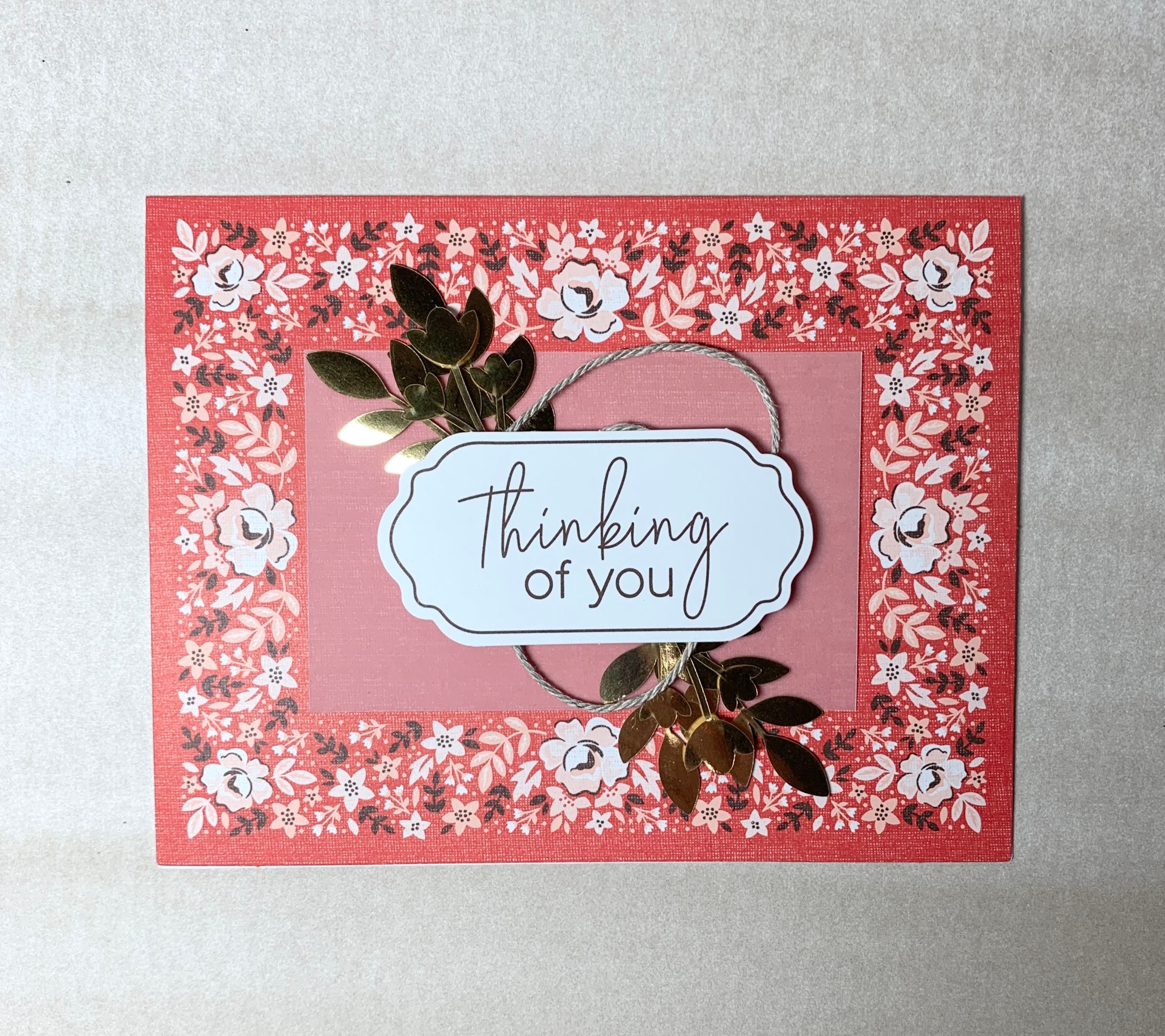Thinking of You Card - Keeping in Touch Greeting Card - Blank Inside ...