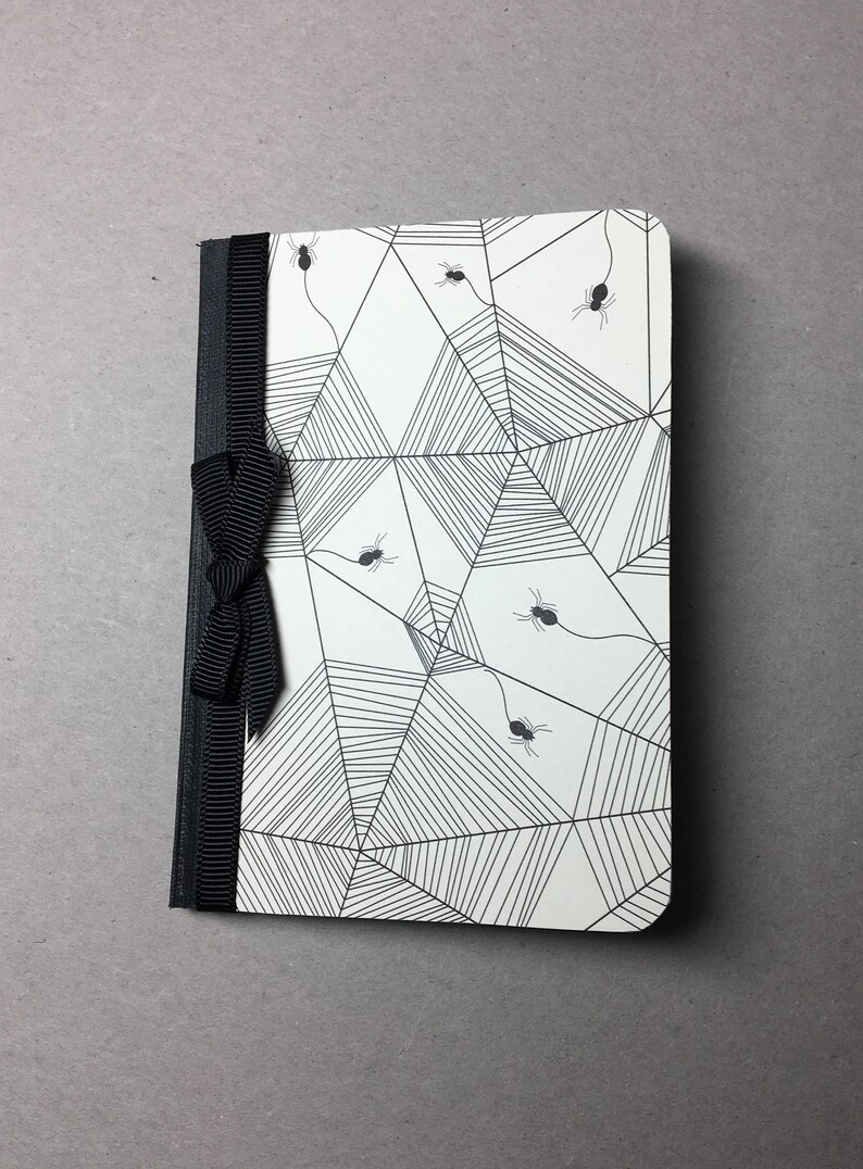 Spiders, Webs and Trick or Treat Notepads - Halloween Set of 2 Mini ...