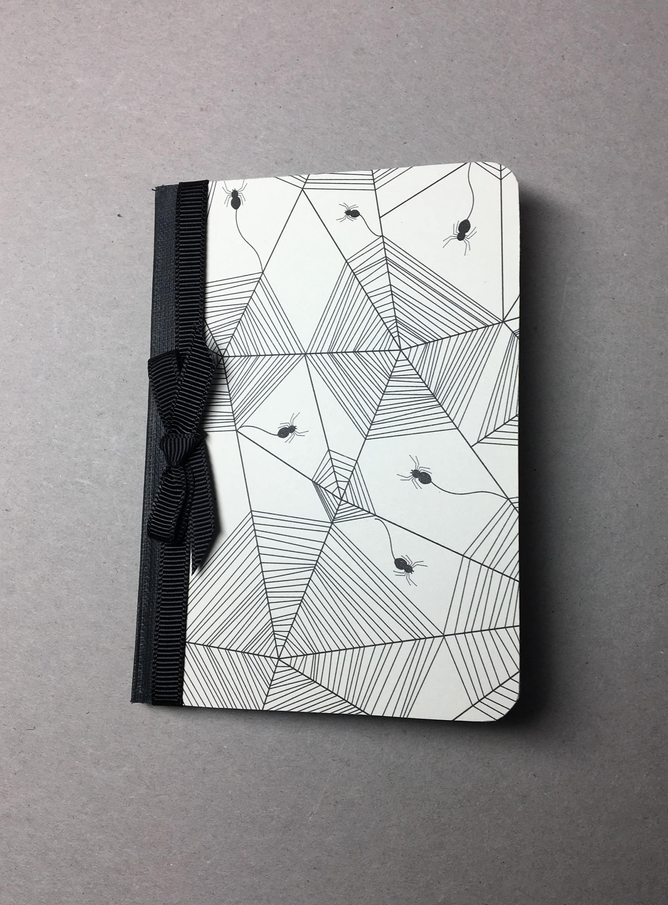 Spiders, Webs and Trick or Treat Notepads Halloween Set of 2 Mini ...