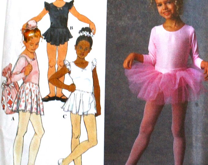 Simplicity 7351 Costume Pattern Child's - Leotards, Skirts, Tutu, Bag and Hair Accessories ...
