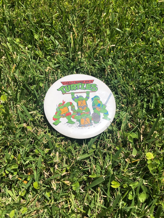 Teenage Mutant Ninja Turtles Vintage Button-up large Button - Etsy